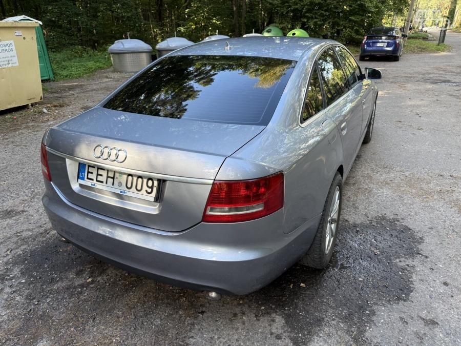 Grey Audi A6 2005 in Alytus, with an engine capacity of 2.70 L and mileage of 445 thousand km for 1850 €, photo 6 on AUTOMOTO.COM.LV