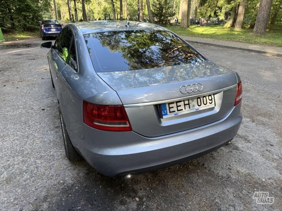 Grey Audi A6 2005 in Alytus, with an engine capacity of 2.70 L and mileage of 445 thousand km for 1850 €, photo 8 on AUTOMOTO.COM.LV