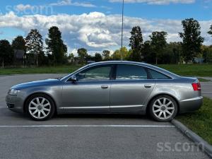 Pelēks Audi A6 2005 Balvi, ar dzinēja tilpumu 2.00 L un nobraukumu 369 tūkst. km par 2200 €, foto 3 vietnē AUTOMOTO.COM.LV