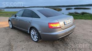 Pelēks Audi A6 2005 Ogre, ar dzinēja tilpumu 3.00 L un nobraukumu 385 tūkst. km par 2800 €, foto  vietnē AUTOMOTO.COM.LV