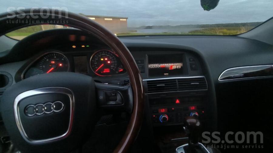 Pelēks Audi A6 2005 Ogre, ar dzinēja tilpumu 3.00 L un nobraukumu 385 tūkst. km par 2800 €, foto 4 vietnē AUTOMOTO.COM.LV