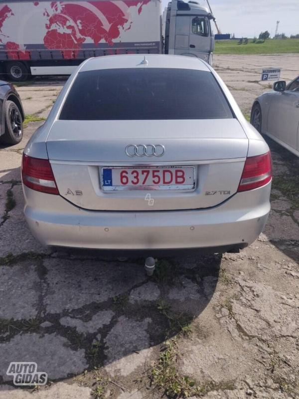 Pelēks Audi A6 2005 Alīta, ar dzinēja tilpumu 2.70 L un nobraukumu 440 tūkst. km par 2000 €, foto 5 vietnē AUTOMOTO.COM.LV