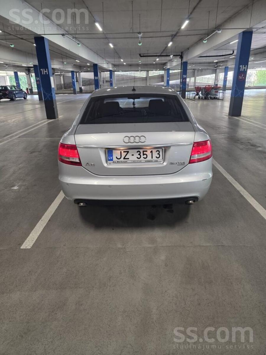 Pelēks Audi A6 2005 Rīga, ar dzinēja tilpumu 3.00 L un nobraukumu 305 tūkst. km par 1200 €, foto 3 vietnē AUTOMOTO.COM.LV