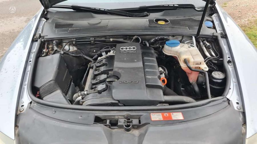 Grey Audi A6 2005 in Siauliai, with an engine capacity of 2.00 L and mileage of 247 thousand km for 2300 €, photo 9 on AUTOMOTO.COM.LV
