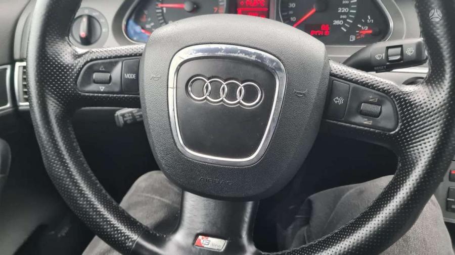 Grey Audi A6 2005 in Siauliai, with an engine capacity of 2.00 L and mileage of 247 thousand km for 2300 €, photo 16 on AUTOMOTO.COM.LV
