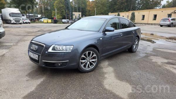 Grey Audi A6 2005 in Jelgava, with an engine capacity of 2.70 L and mileage of 325 thousand km for 2999 €, photo 1 on AUTOMOTO.COM.LV