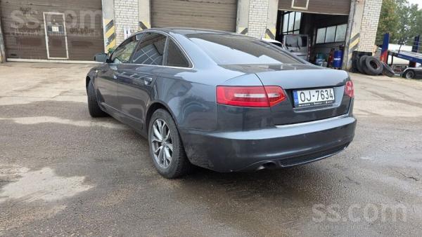Grey Audi A6 2005 in Jelgava, with an engine capacity of 2.70 L and mileage of 325 thousand km for 2999 €, photo 4 on AUTOMOTO.COM.LV