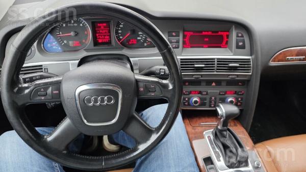 Grey Audi A6 2005 in Jelgava, with an engine capacity of 2.70 L and mileage of 325 thousand km for 2999 €, photo 7 on AUTOMOTO.COM.LV