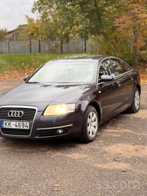 Grey Audi A6 2005 in Valmiera, with an engine capacity of 2.70 L and mileage of 318 thousand km for 1600 €, photo 3 on AUTOMOTO.COM.LV