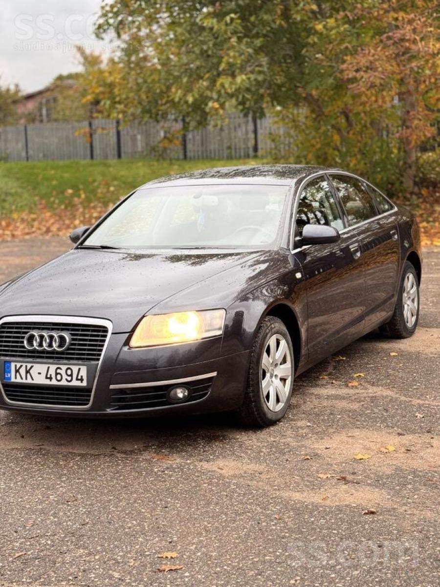 Grey Audi A6 2005 in Valmiera, with an engine capacity of 2.70 L and mileage of 318 thousand km for 1600 €, photo 3 on AUTOMOTO.COM.LV