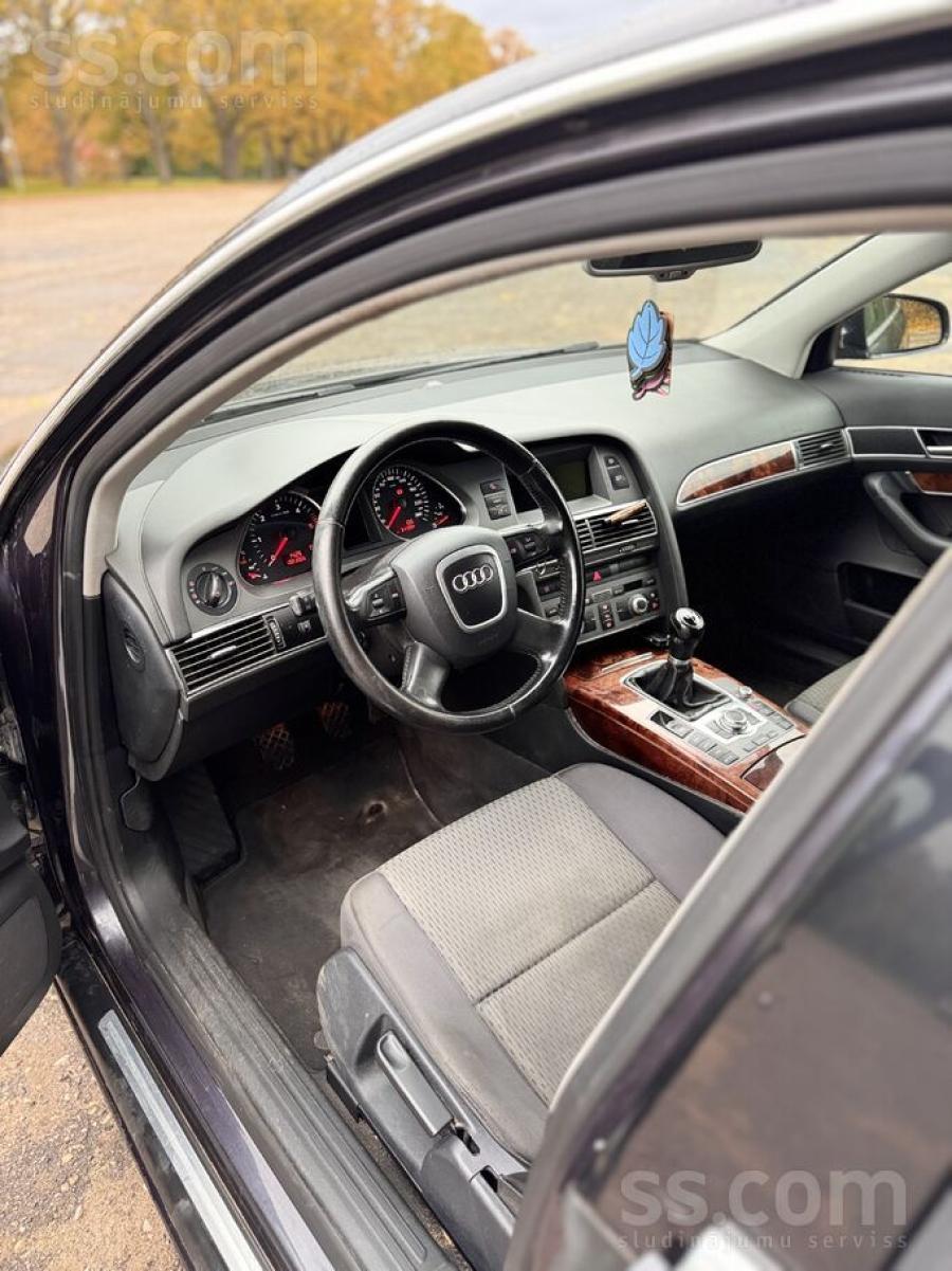 Grey Audi A6 2005 in Valmiera, with an engine capacity of 2.70 L and mileage of 318 thousand km for 1600 €, photo 7 on AUTOMOTO.COM.LV