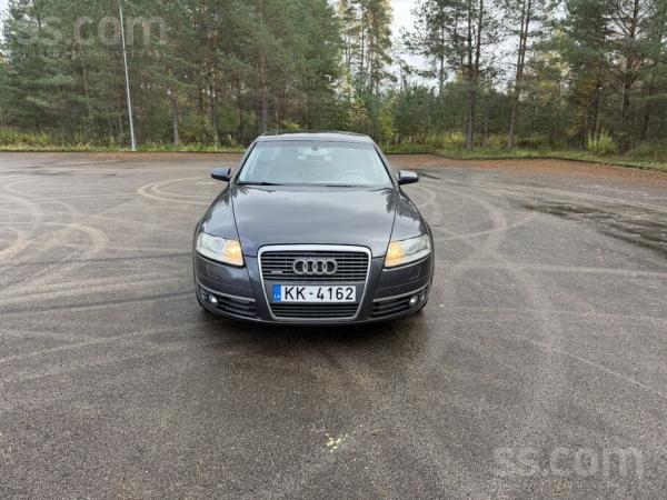 Grey Audi A6 2005 in Riga, with an engine capacity of 3.00 L and mileage of 304 thousand km for 2450 €, photo 1 on AUTOMOTO.COM.LV