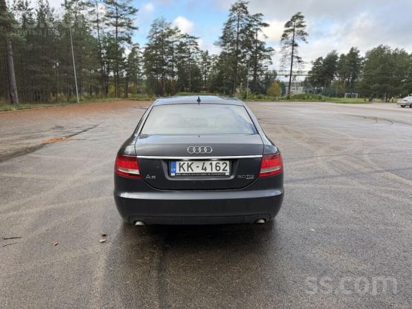 Grey Audi A6 2005 in Riga, with an engine capacity of 3.00 L and mileage of 304 thousand km for 2450 €, photo 4 on AUTOMOTO.COM.LV