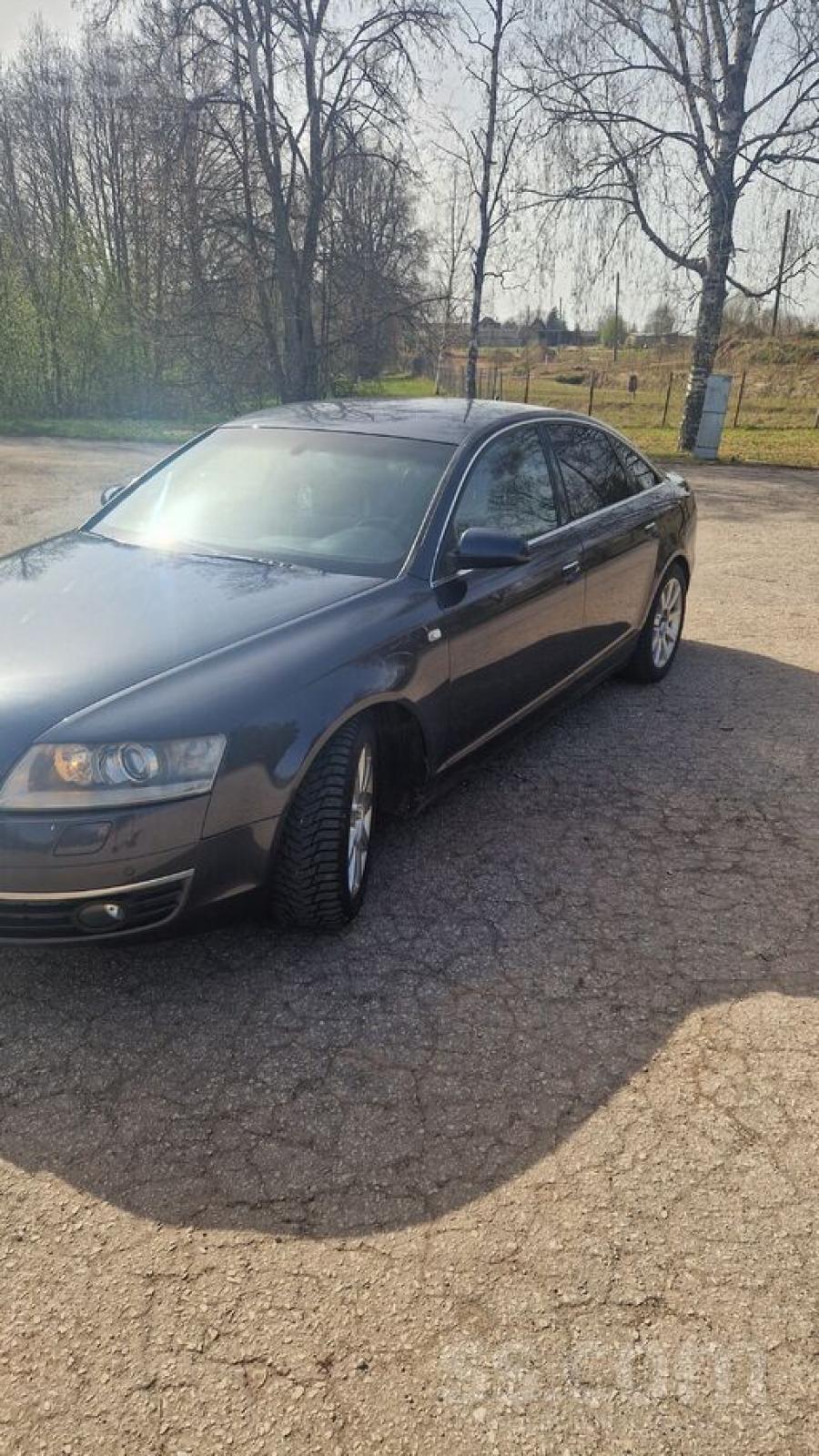 Grey Audi A6 2006 in Valmiera, with an engine capacity of 2.70 L and mileage of 405 thousand km for 3799 €, photo 2 on AUTOMOTO.COM.LV