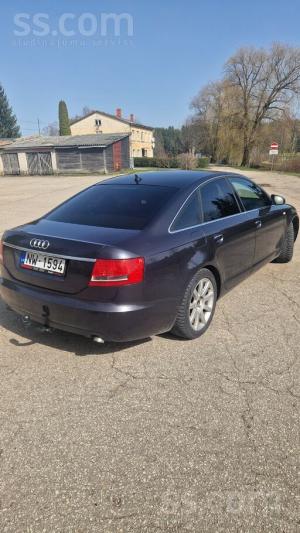 Grey Audi A6 2006 in Valmiera, with an engine capacity of 2.70 L and mileage of 405 thousand km for 3799 €, photo 5 on AUTOMOTO.COM.LV
