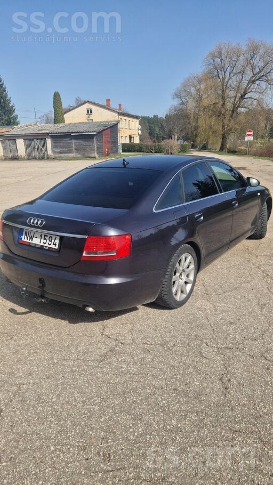 Grey Audi A6 2006 in Valmiera, with an engine capacity of 2.70 L and mileage of 405 thousand km for 3799 €, photo 5 on AUTOMOTO.COM.LV