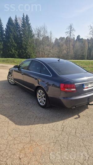 Grey Audi A6 2006 in Valmiera, with an engine capacity of 2.70 L and mileage of 405 thousand km for 3799 €, photo 7 on AUTOMOTO.COM.LV