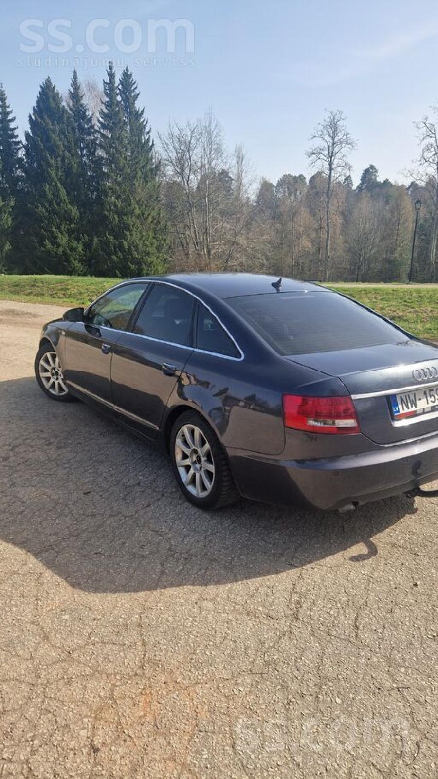 Grey Audi A6 2006 in Valmiera, with an engine capacity of 2.70 L and mileage of 405 thousand km for 3799 €, photo 7 on AUTOMOTO.COM.LV