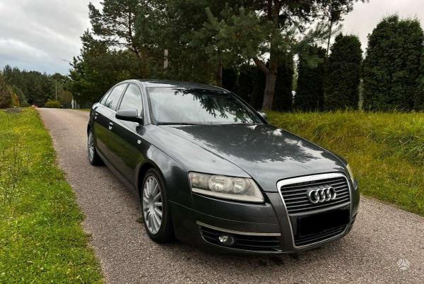 Pelēks Audi A6 2006 Viļņa, ar dzinēja tilpumu 3.12 L un nobraukumu 299 tūkst. km par 1490 €, foto 1 vietnē AUTOMOTO.COM.LV