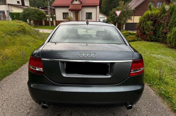 Pelēks Audi A6 2006 Viļņa, ar dzinēja tilpumu 3.12 L un nobraukumu 299 tūkst. km par 1490 €, foto 5 vietnē AUTOMOTO.COM.LV