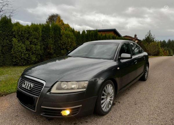 Grey Audi A6 2006 in Vilnius, with an engine capacity of 3.20 L and mileage of 299 thousand km for 1490 €, photo 2 on AUTOMOTO.COM.LV