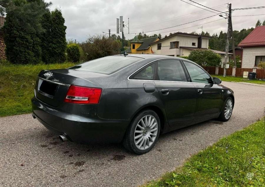Pelēks Audi A6 2006 Viļņa, ar dzinēja tilpumu 3.20 L un nobraukumu 299 tūkst. km par 1490 €, foto 3 vietnē AUTOMOTO.COM.LV