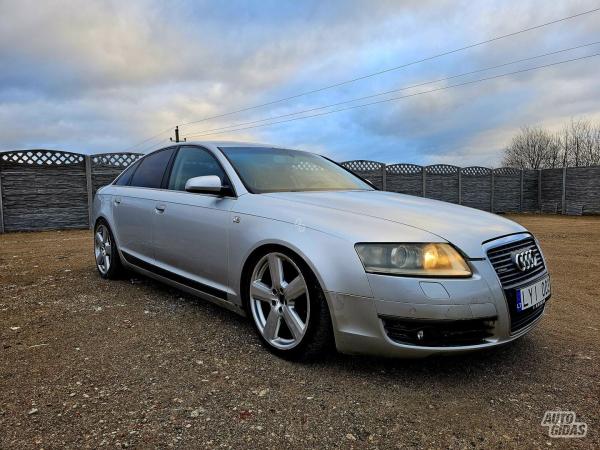 Pelēks Audi A6 2006 Kauņa, ar dzinēja tilpumu 3.00 L un nobraukumu 332 tūkst. km par 1499 €, foto 1 vietnē AUTOMOTO.COM.LV