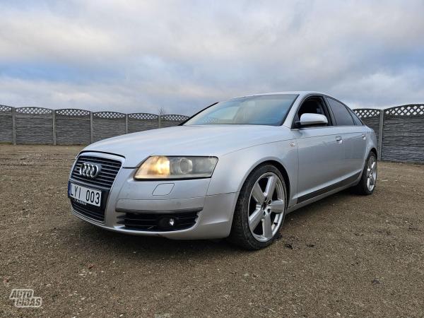 Pelēks Audi A6 2006 Kauņa, ar dzinēja tilpumu 3.00 L un nobraukumu 332 tūkst. km par 1499 €, foto 2 vietnē AUTOMOTO.COM.LV