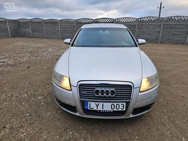 Pelēks Audi A6 2006 Kauņa, ar dzinēja tilpumu 3.00 L un nobraukumu 332 tūkst. km par 1499 €, foto 3 vietnē AUTOMOTO.COM.LV
