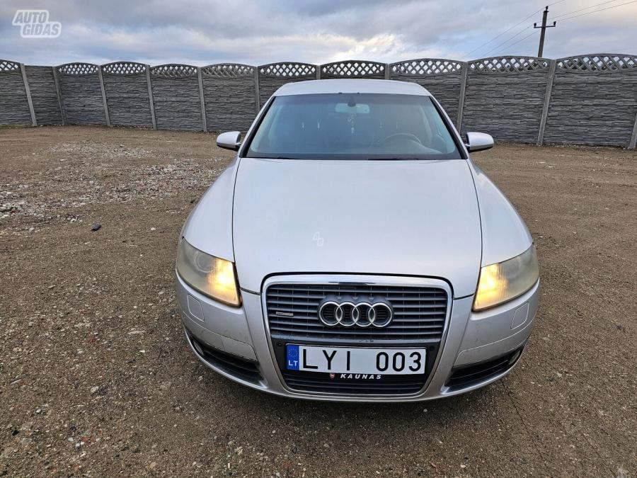 Grey Audi A6 2006 in Kaunas, with an engine capacity of 3.00 L and mileage of 332 thousand km for 1499 €, photo 3 on AUTOMOTO.COM.LV