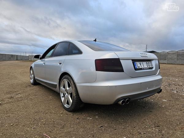 Pelēks Audi A6 2006 Kauņa, ar dzinēja tilpumu 3.00 L un nobraukumu 332 tūkst. km par 1499 €, foto 8 vietnē AUTOMOTO.COM.LV