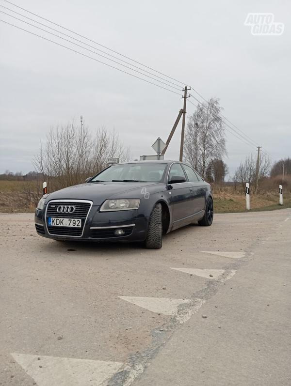 Grey Audi A6 2006 in Kazlu Ruda, with an engine capacity of 2.40 L and mileage of 400 thousand km for 1850 €, photo 1 on AUTOMOTO.COM.LV