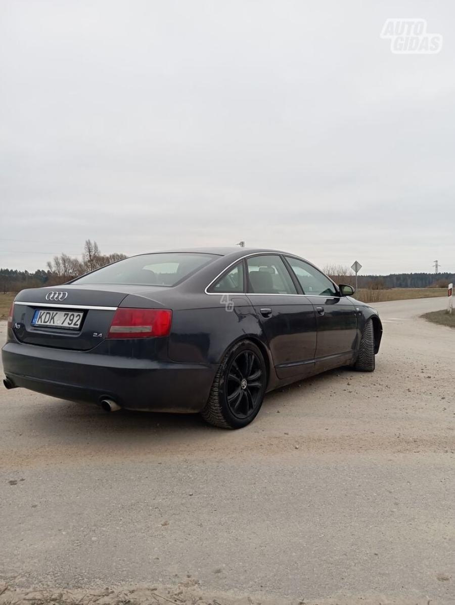 Grey Audi A6 2006 in Kazlu Ruda, with an engine capacity of 2.40 L and mileage of 400 thousand km for 1850 €, photo 4 on AUTOMOTO.COM.LV