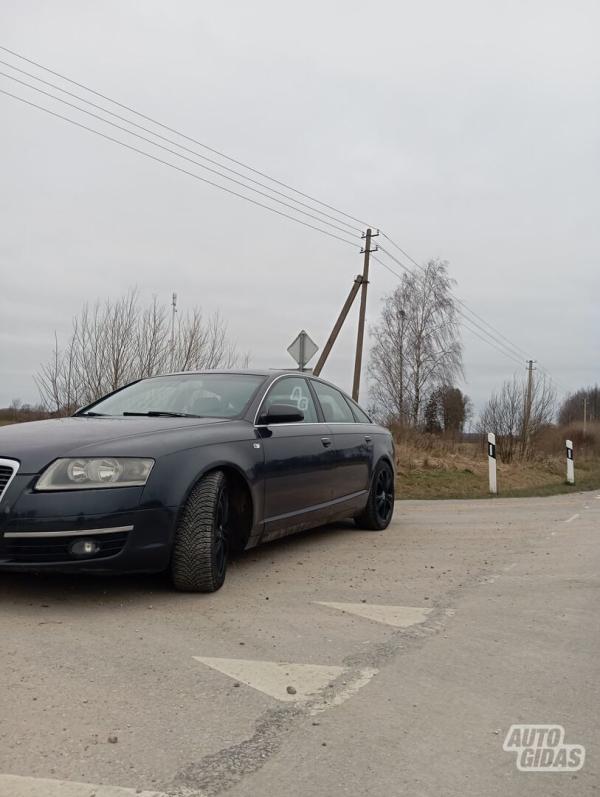 Grey Audi A6 2006 in Kazlu Ruda, with an engine capacity of 2.40 L and mileage of 400 thousand km for 1850 €, photo 7 on AUTOMOTO.COM.LV