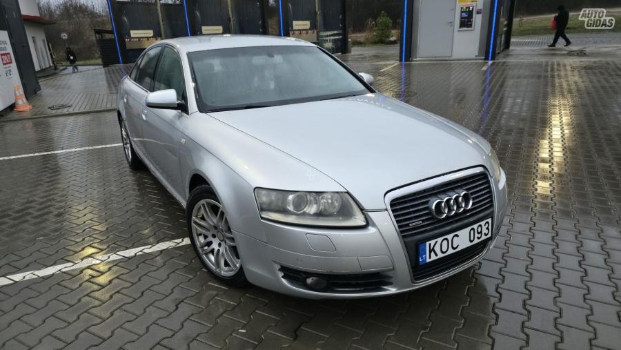 Pelēks Audi A6 2006 Viļņa, ar dzinēja tilpumu 2.70 L un nobraukumu 442 tūkst. km par 3000 €, foto 1 vietnē AUTOMOTO.COM.LV