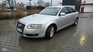 Pelēks Audi A6 2006 Viļņa, ar dzinēja tilpumu 2.70 L un nobraukumu 442 tūkst. km par 3000 €, foto 3 vietnē AUTOMOTO.COM.LV