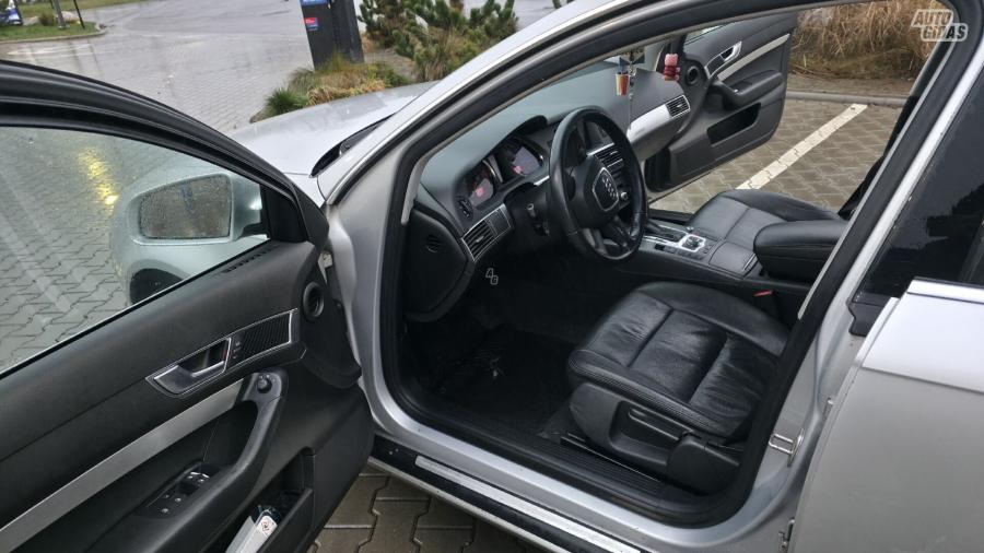 Pelēks Audi A6 2006 Viļņa, ar dzinēja tilpumu 2.70 L un nobraukumu 442 tūkst. km par 3000 €, foto 12 vietnē AUTOMOTO.COM.LV