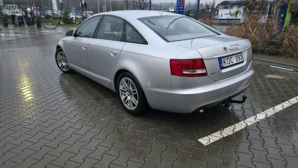 Grey Audi A6 2006 in Vilnius, with an engine capacity of 2.70 L and mileage of 442 thousand km for 2300 €, photo 5 on AUTOMOTO.COM.LV