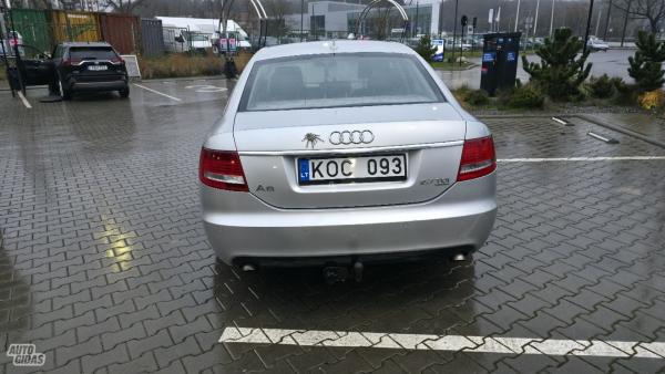 Grey Audi A6 2006 in Vilnius, with an engine capacity of 2.70 L and mileage of 442 thousand km for 2300 €, photo 6 on AUTOMOTO.COM.LV