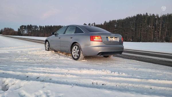 Grey Audi A6 2006 in Radviliskis, with an engine capacity of 2.70 L and mileage of 342 thousand km for 2400 €, photo 8 on AUTOMOTO.COM.LV
