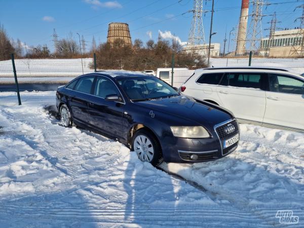 Pelēks Audi A6 2006 Kauņa, ar dzinēja tilpumu 2.00 L un nobraukumu 440 tūkst. km par 1790 €, foto 1 vietnē AUTOMOTO.COM.LV