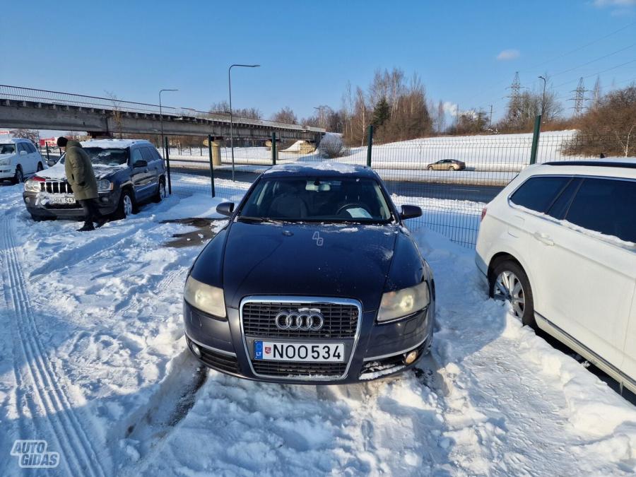 Grey Audi A6 2006 in Kaunas, with an engine capacity of 2.00 L and mileage of 440 thousand km for 1790 €, photo 2 on AUTOMOTO.COM.LV