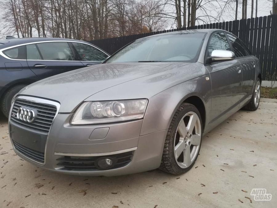 Grey Audi A6 2006 in Marijampole, with an engine capacity of 2.00 L and mileage of 281 thousand km for 3200 €, photo 2 on AUTOMOTO.COM.LV