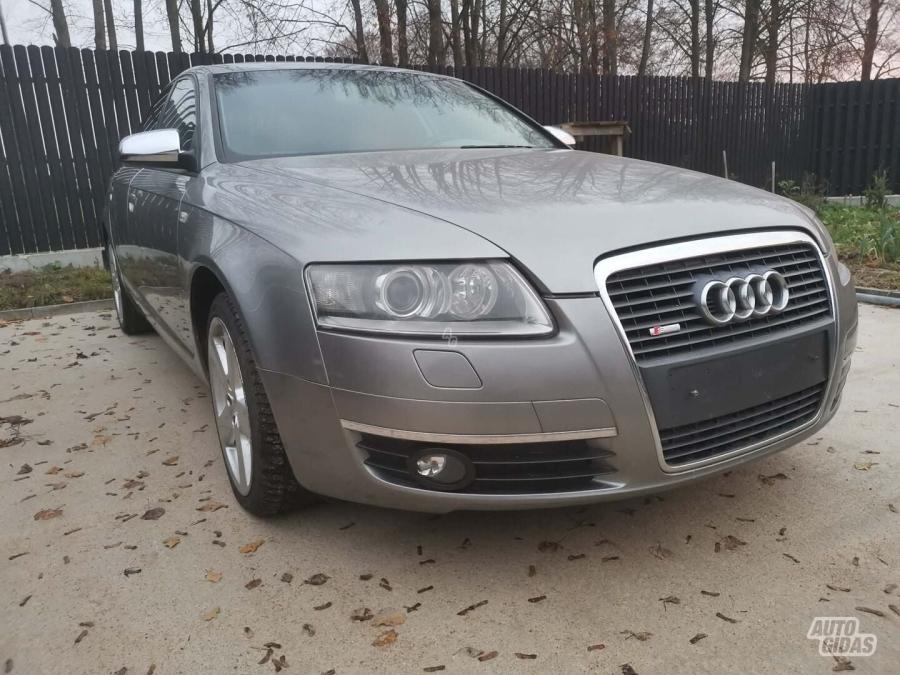 Grey Audi A6 2006 in Marijampole, with an engine capacity of 2.00 L and mileage of 281 thousand km for 3200 €, photo 3 on AUTOMOTO.COM.LV