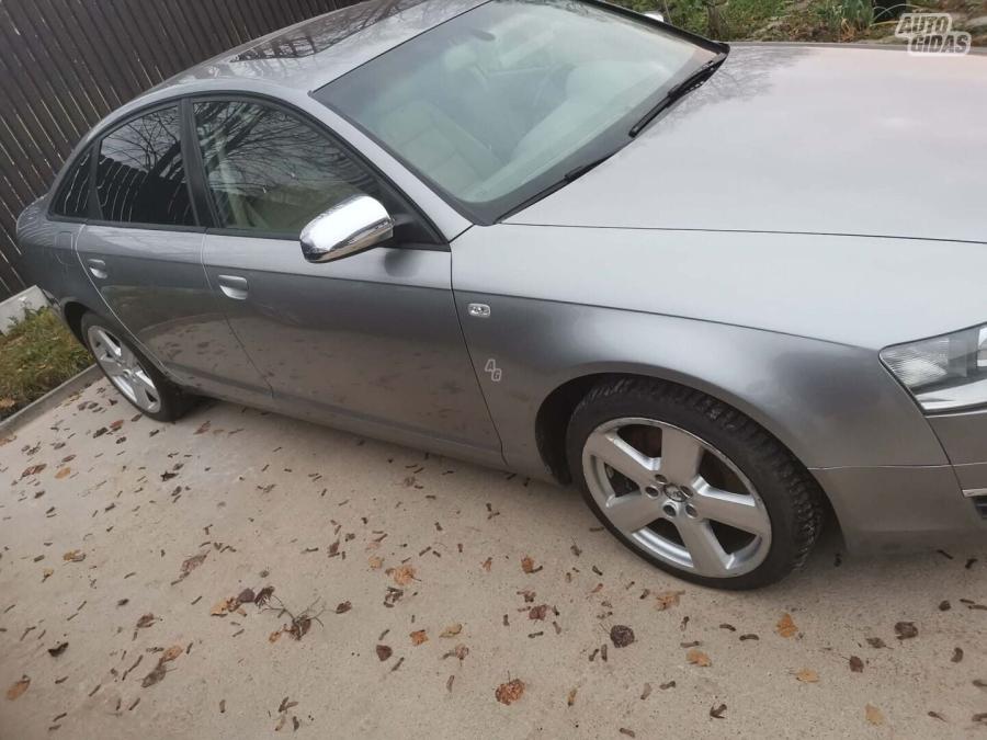 Grey Audi A6 2006 in Marijampole, with an engine capacity of 2.00 L and mileage of 281 thousand km for 3200 €, photo 4 on AUTOMOTO.COM.LV