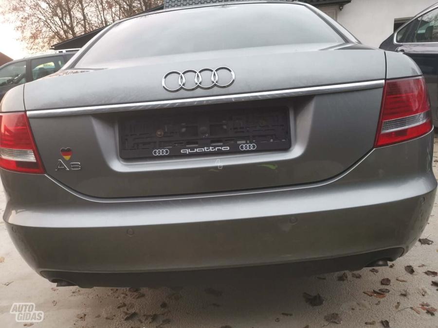 Grey Audi A6 2006 in Marijampole, with an engine capacity of 2.00 L and mileage of 281 thousand km for 3200 €, photo 5 on AUTOMOTO.COM.LV