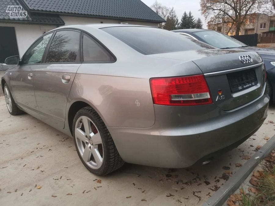 Grey Audi A6 2006 in Marijampole, with an engine capacity of 2.00 L and mileage of 281 thousand km for 3200 €, photo 7 on AUTOMOTO.COM.LV
