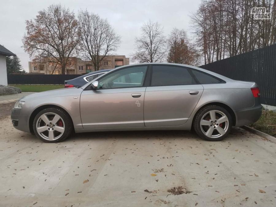 Grey Audi A6 2006 in Marijampole, with an engine capacity of 2.00 L and mileage of 281 thousand km for 3200 €, photo 8 on AUTOMOTO.COM.LV
