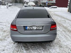 Grey Audi A6 2006 in Vilnius, with an engine capacity of 2.97 L and mileage of 452 thousand km for 2350 €, photo 5 on AUTOMOTO.COM.LV