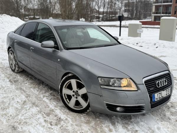 Grey Audi A6 2006 in Vilnius, with an engine capacity of 3.00 L and mileage of 420 thousand km for 2350 €, photo 2 on AUTOMOTO.COM.LV